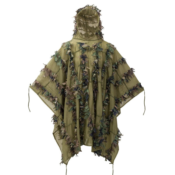 Helikon-Tex LEAF GHILLIE PONCHO – Tactical Camouflage Cloak for Huntin ...